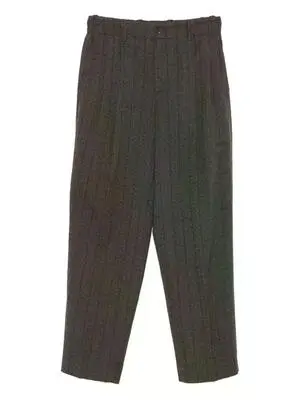 GOLDEN GOOSE Pinstripe-pattern Wool Trousers