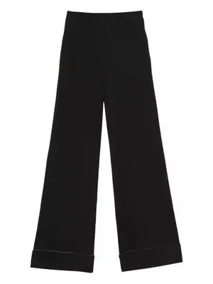 Malìparmi Cuffed Wide-leg Trousers