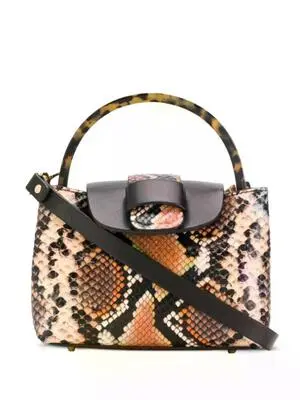 NICO GIANI Myria Python-print Top-handle Cross Body Bag