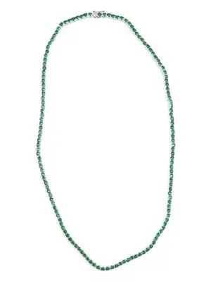 IZABEL DISPLAY Tennis Necklace - Green