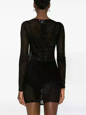 Patrizia Pepe Mesh Mini Dress