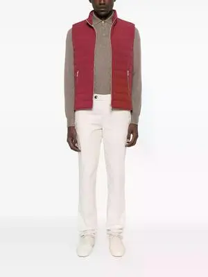 Brunello Cucinelli Quilted Zip-front Vest