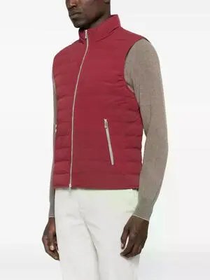 Brunello Cucinelli Quilted Zip-front Vest