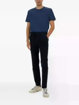 BOSS Cotton Straight Leg Trousers