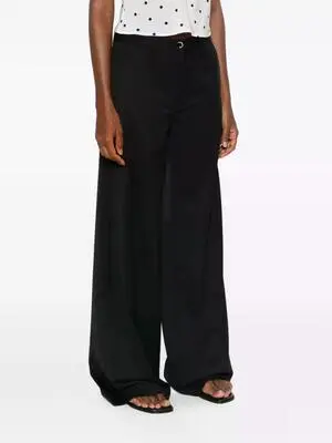 NINE:INTHE:MORNING Stretch-wool Trousers - Black