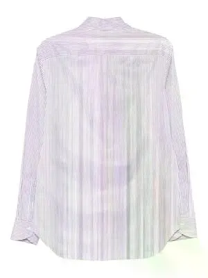 Canali Striped Cotton Shirt