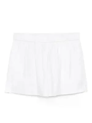 REFORMATION Miles Shorts - White