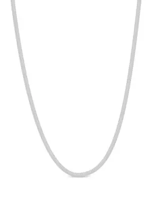 NIALAYA JEWELRY Tone Snake Chain Necklace - Silver