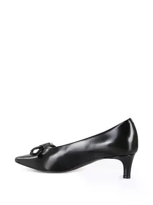 Roberto Festa Orla 50mm Bow-detail Heeled Pumps