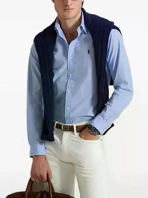 Polo Ralph Lauren Long-sleeve Oxford Shirt - Blue