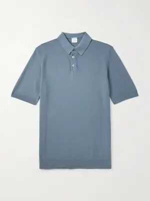 Eleventy Short Sleeve Polos For Men