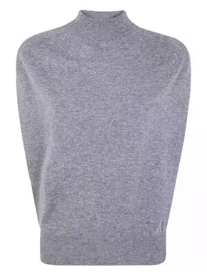 SEMICOUTURE High-neck Sleeveless Top