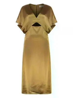 Yves Salomon V Neck Dresses