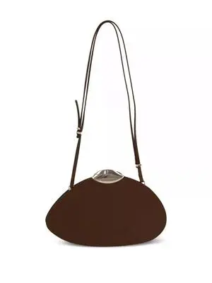 Benedetta Bruzziches Leather Clasp-closure Shoulder Bag