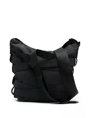 Y3 Wrapped-strap Shoulder Bag - Black