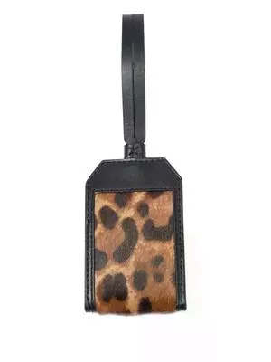 LANCEL Leopard-print Tag