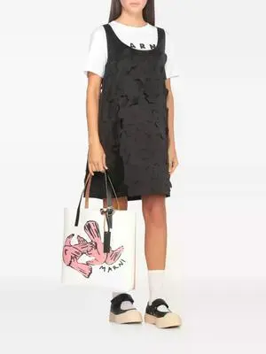 Marni Medium Bird-print Tote Bag