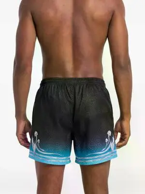 Casablanca Graphic-print Swim Shorts