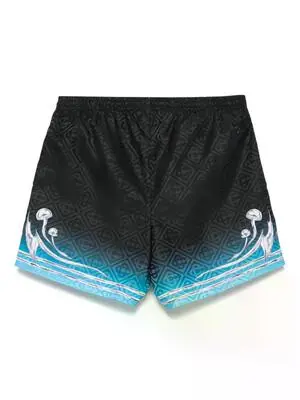 Casablanca Graphic-print Swim Shorts