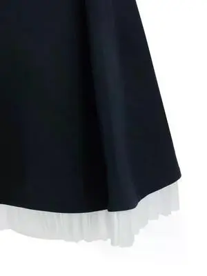 Simkhai Dorothie Off-shoulder Pleated Mini Dress