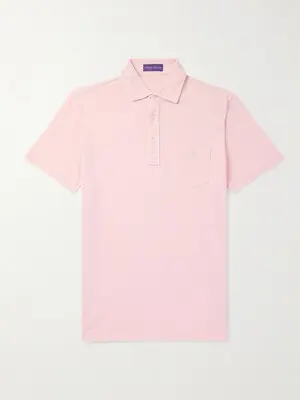 Ralph Lauren Purple Label Logo Polos For Men