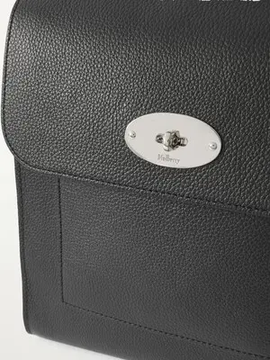 Mulberry Antony Full-grain Leather Messenger Bag - Black