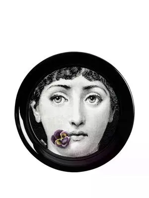 FORNASETTI Tema & Variazioni N.137 Woman-face Tray - Black