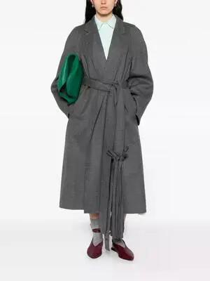 Carven Wool Single-breasted Coat