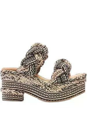 Antolina 75mm Braided Platform Sandals
