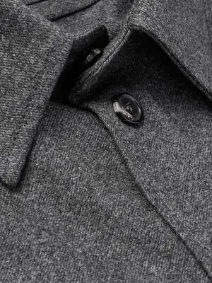 Loro Piana Jim Wish® Flannel Overshirt