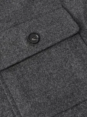 Loro Piana Jim Wish® Flannel Overshirt