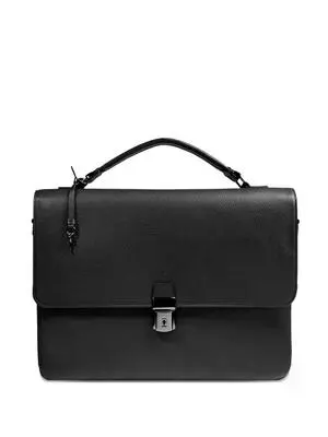 LANCEL Leather Top-handle Briefcase - 10 Black