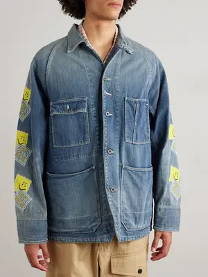 Kapital Cactus Denim Jacket - Blue