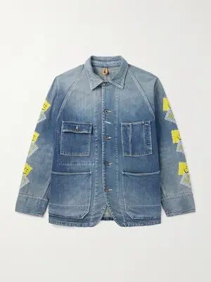 Kapital Cactus Denim Jacket - Blue