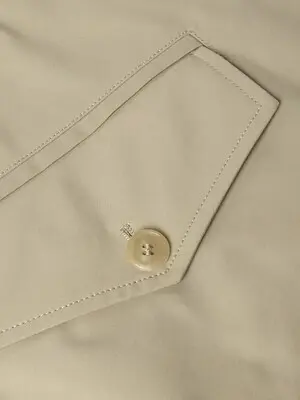 Givenchy Leather-trimmed Harrington Jacket - Neutrals