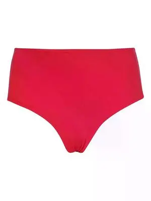 Max Mara High-waist Bikini Bottom - Red