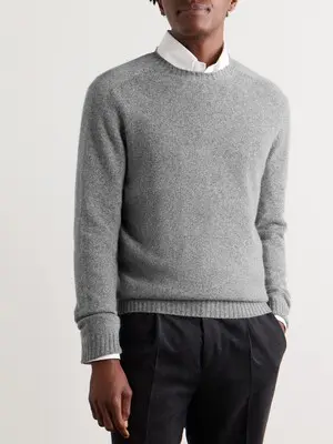 Boglioli Wool And Cashmere-blend Sweater