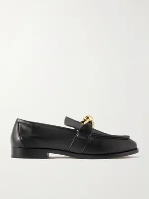 Men's Bottega Veneta Black Loafers