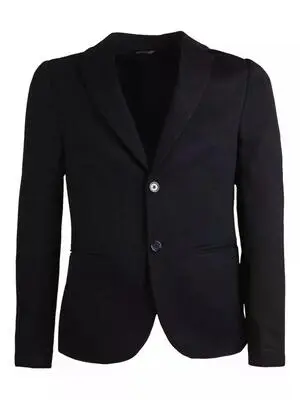 DANIELE ALESSANDRINI Tim Nido D'ape Textured Two-button Blazer