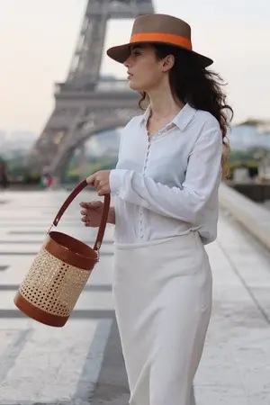 LASTELIER Portofino Straw Hat