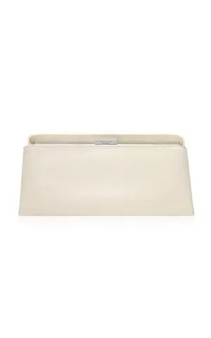 VERAFIED Leather Handbag - Ivory