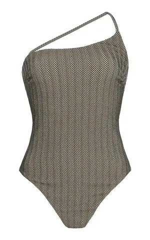 ZULU & ZEPHYR Chevron One-piece Swimsuit - Print