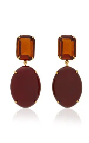 JENNIFER BEHR Xiomara Earrings Red