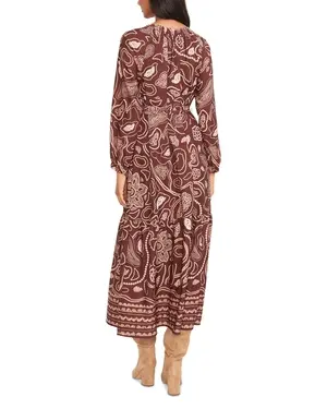 THE GOOD JOURNEY Printed Maxi Dress