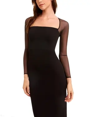 Dress The Population Maxine Midi Dress - Black