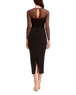 Dress The Population Maxine Midi Dress - Black