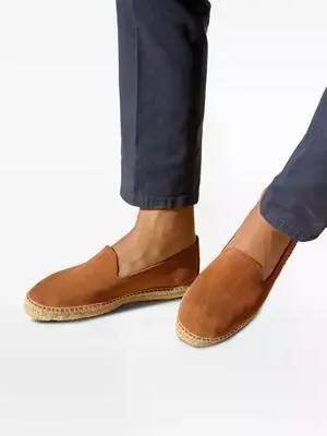 Manebí Suede Slip-on Espadrilles - Brown