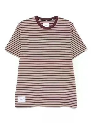 WTAPS Striped Crew-neck T-shirt