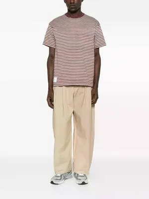 WTAPS Striped Crew-neck T-shirt