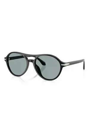 Giorgio Armani Round-frame Sunglasses - Black